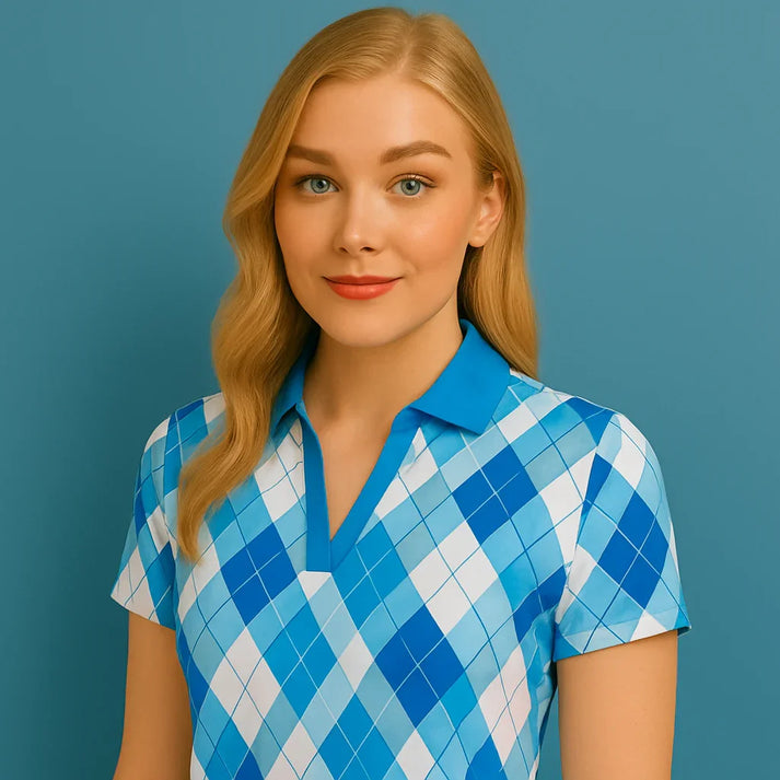 supplier-customized-logo-figure-hugging-milk-silk-v-neck-polo-shirts ...